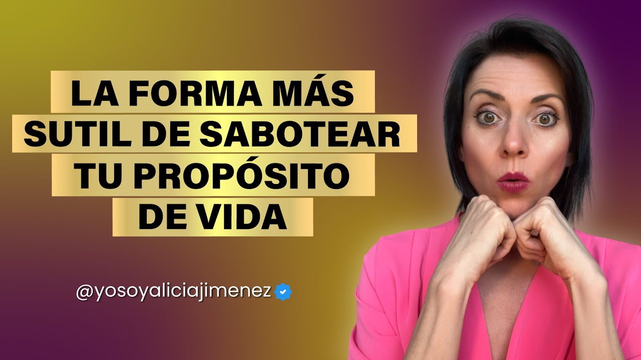 🥹 LA FORMA MÁS SUTIL DE SABOTEAR TU PROPÓSITO DE VUDA 🥹 - YouTube
