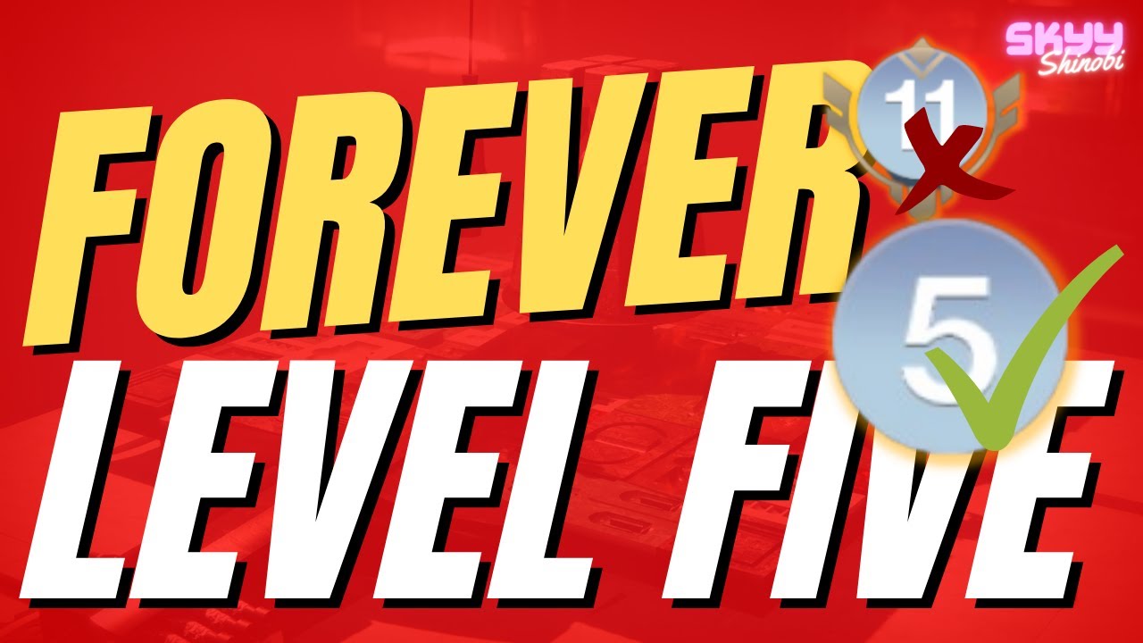 FOREVER FIVE | Why I'm Never Grinding Guardian Ranks Again - YouTube