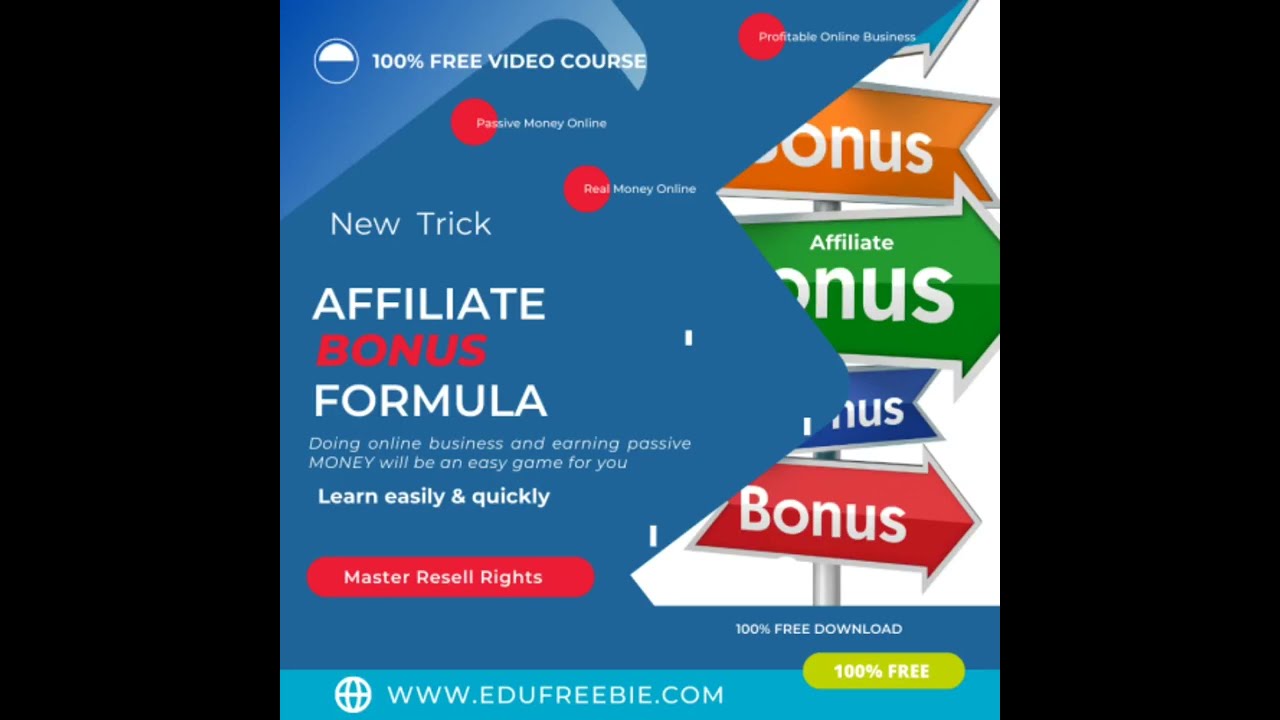 AffILIATE BONUS FORMULA doing on line business and earning passive 100% ...