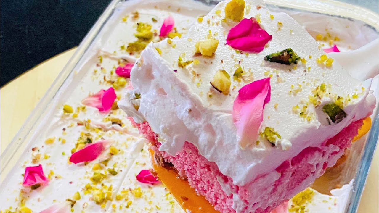 ROSE MILK CAKE RECIPE ||TRES LECHES CAKE || HOMEMADE RECIPE || - YouTube