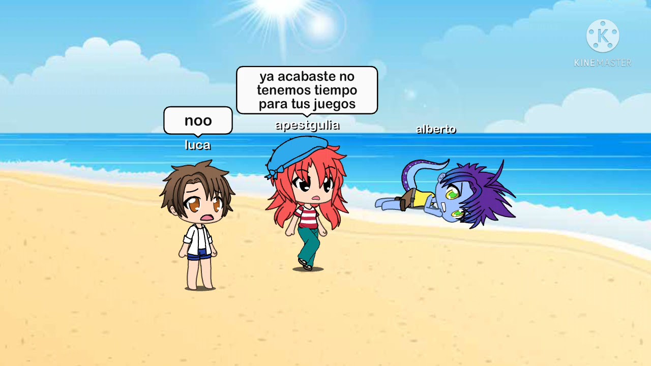 LUCA traiciona a ALBERTO versión gacha life - YouTube