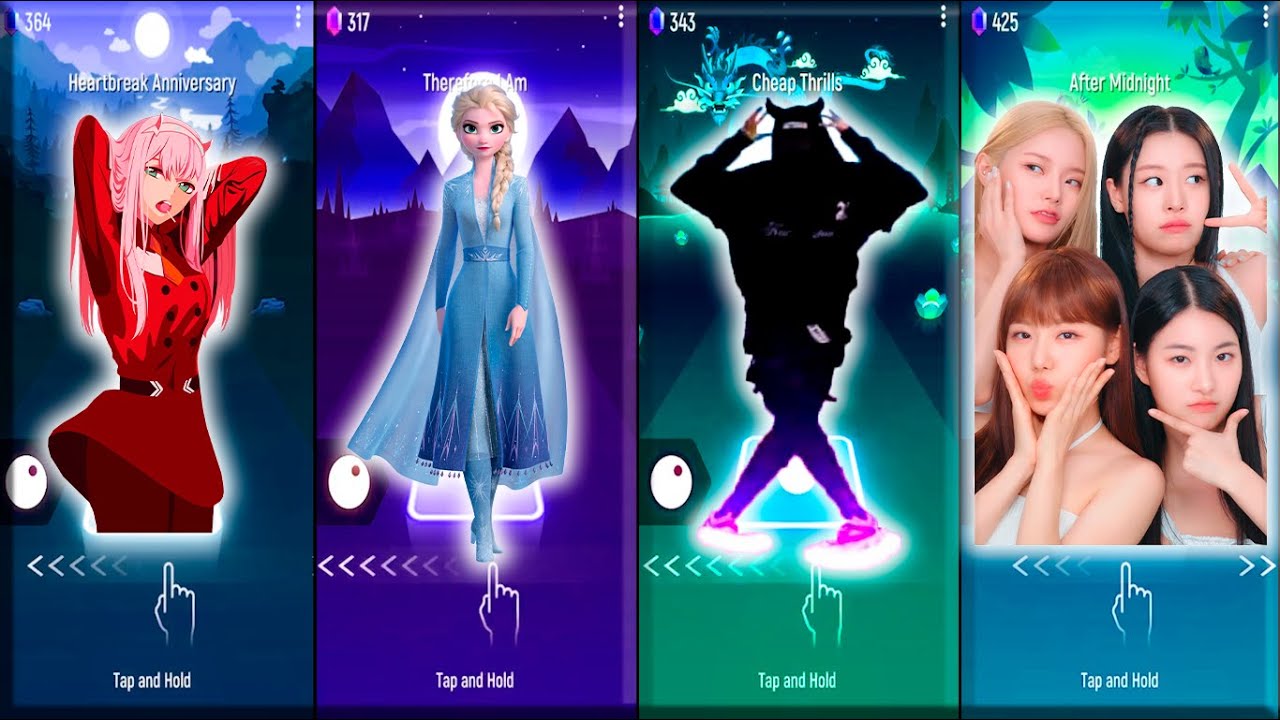 ANIME TOCA TOCA ELSA FROZEN LET IT GO RWMIX HT SHUFFLE DANCE FIFTY ...