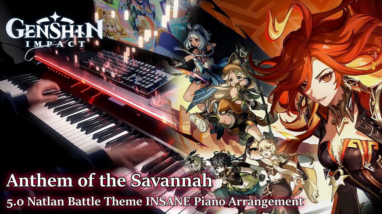 PIANO TEACHERS PLAY NATLAN BATTLE THEME? (Anthem of the Savannah ...