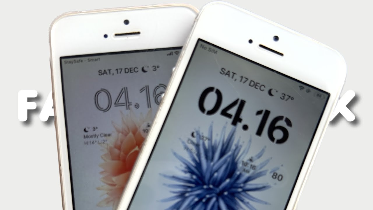 iPhone SE customized LockScreen like iOS 16 🤯 - YouTube