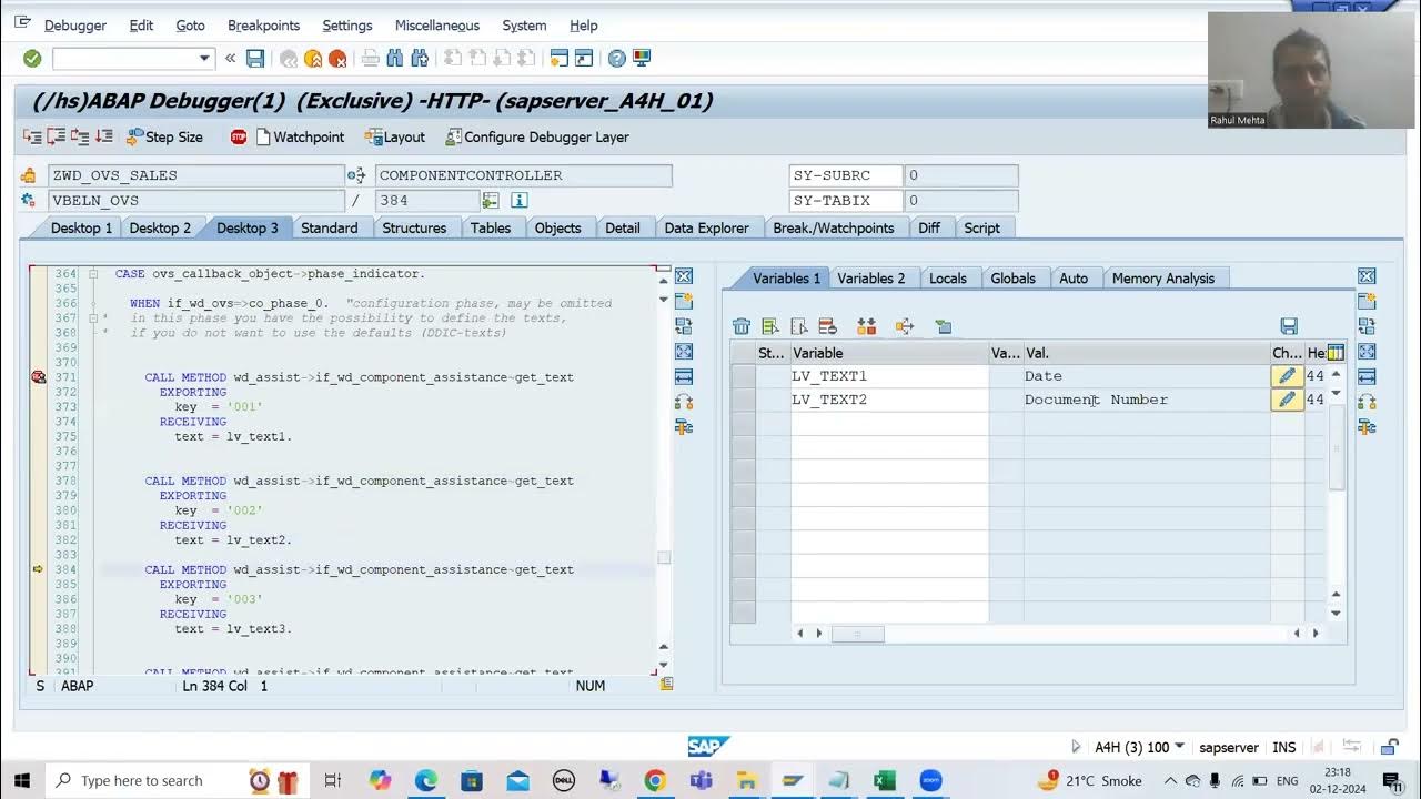 70 - Web Dynpro ABAP - Translation Methods - Using Text Symbols of ...