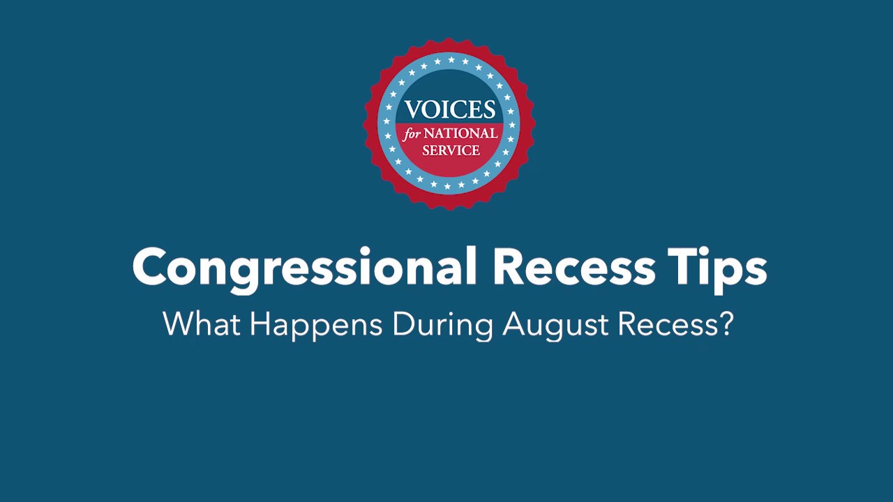 What Happens During August Recess? - Congressional Recess Tips - YouTube
