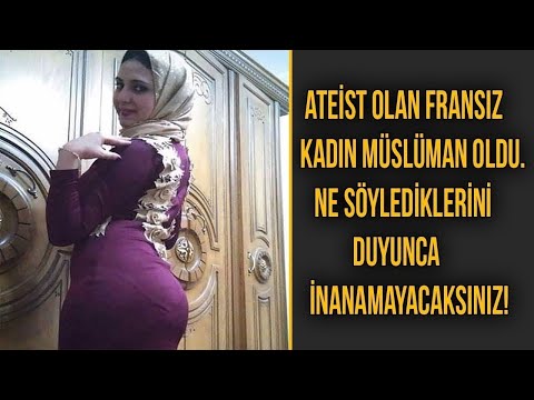 Ateist Olan Fransız Kadın Müslüman Oldu. Ne Söylediklerini Duyunca İnanamayacaksınız