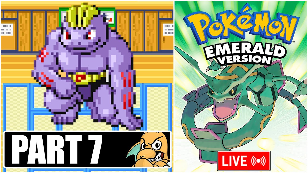 Pokemon Emerald Walkthrough Part 7 NUZLOCKE - Machoke Is Ready For ...
