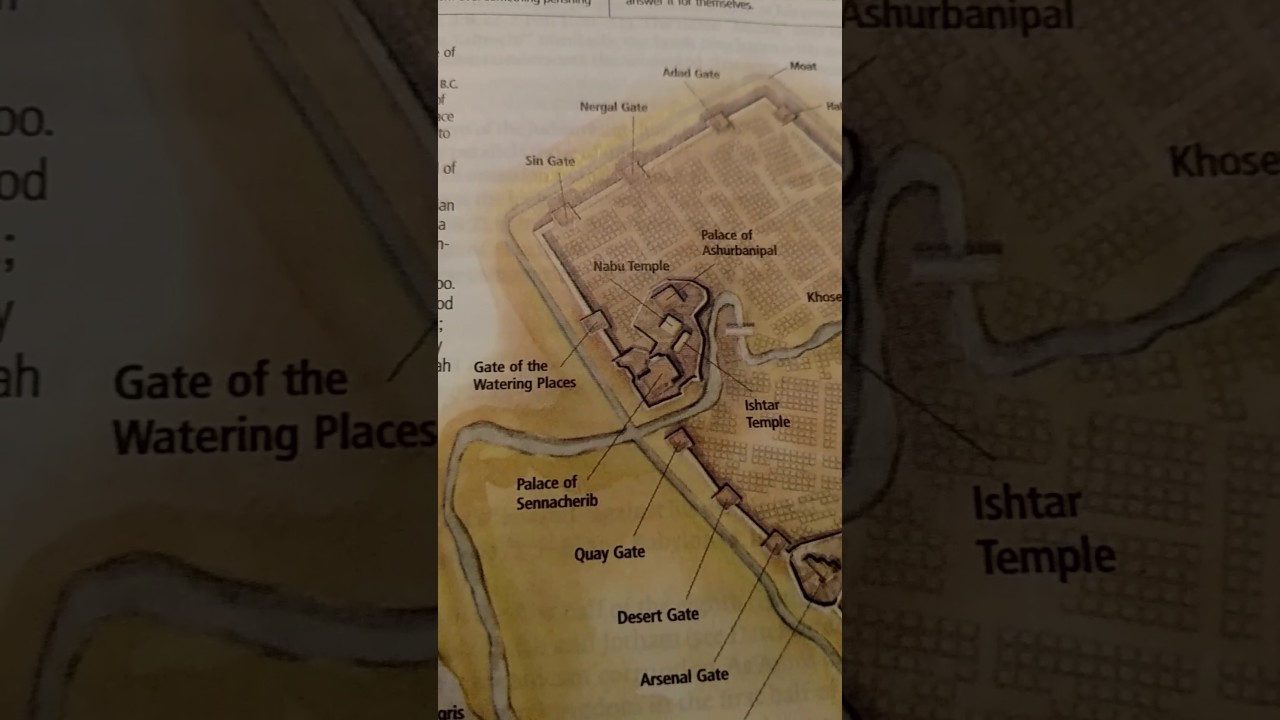 Map of Nineveh - YouTube
