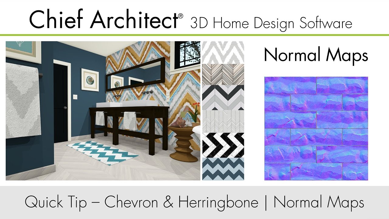 Chevrons Normal Maps Quick Tip - YouTube
