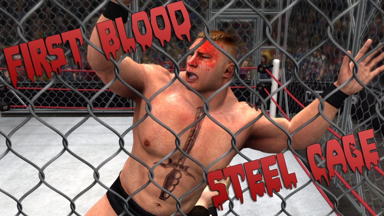 WWE - New Match Types - First Blood Steel Cage Match - YouTube