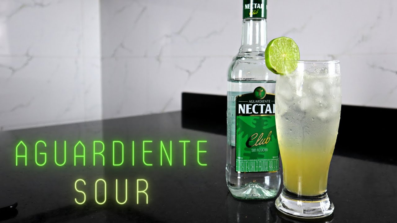 COCTEL CON "GUARO" | AGUARDIENTE SOUR - YouTube