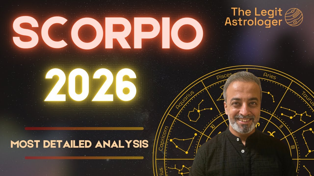 Scorpio Zodiac Sign 2026 Predictions Vedic Astrology | Most Detailed ...