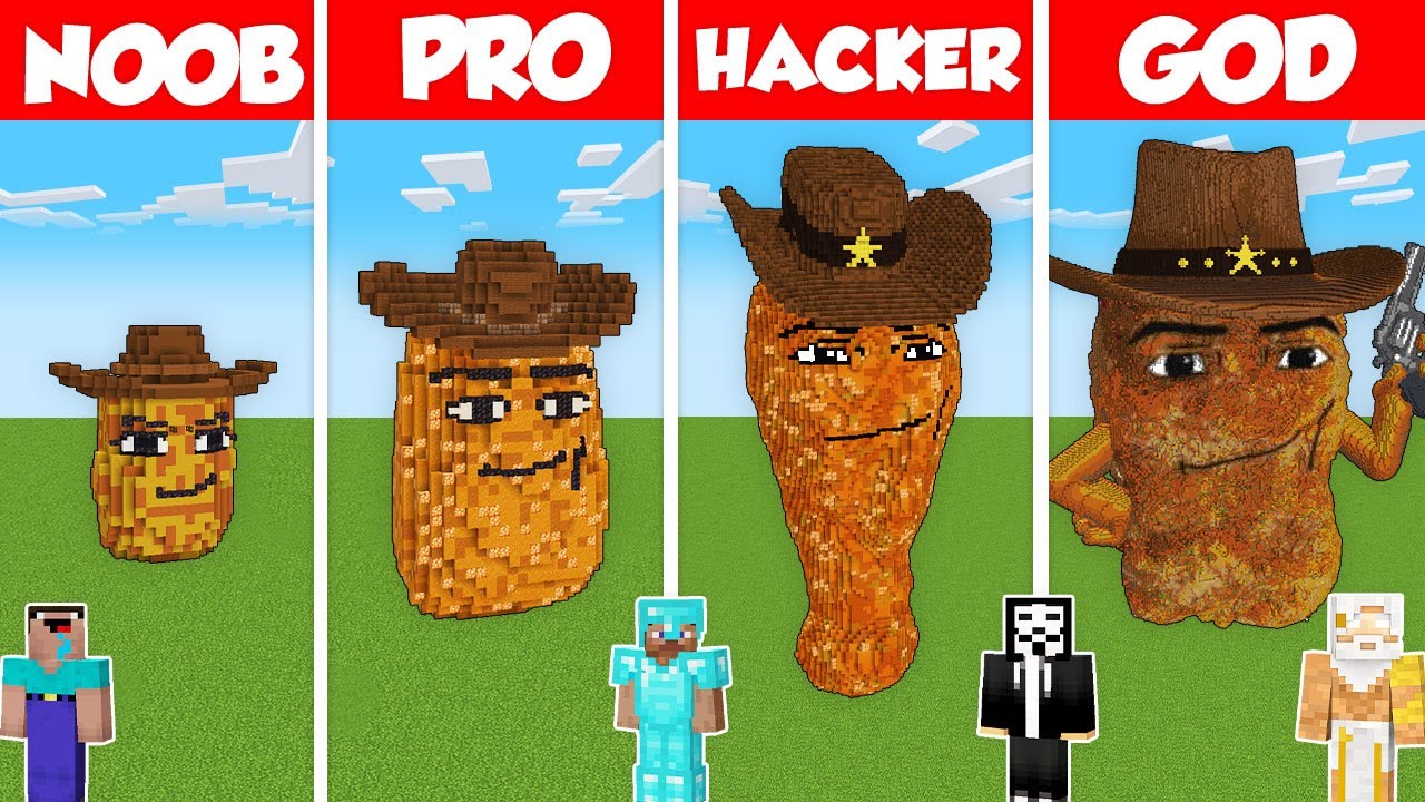 GEGAGEDIGEDAGEDAGO BASE BUILD CHALLENGE - Minecraft Battle: NOOB vs PRO ...