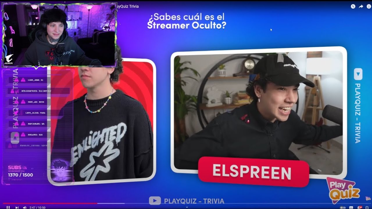 CRY ADIVINA EL STREAMER POR SU SILUETA | PLAY QUIZ - YouTube