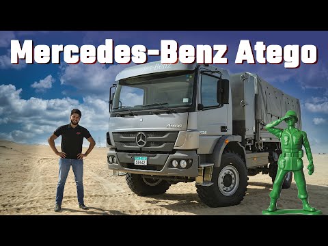 Mercedes Benz Atego 4x4 Military Trooper Heavy-Duty Truck