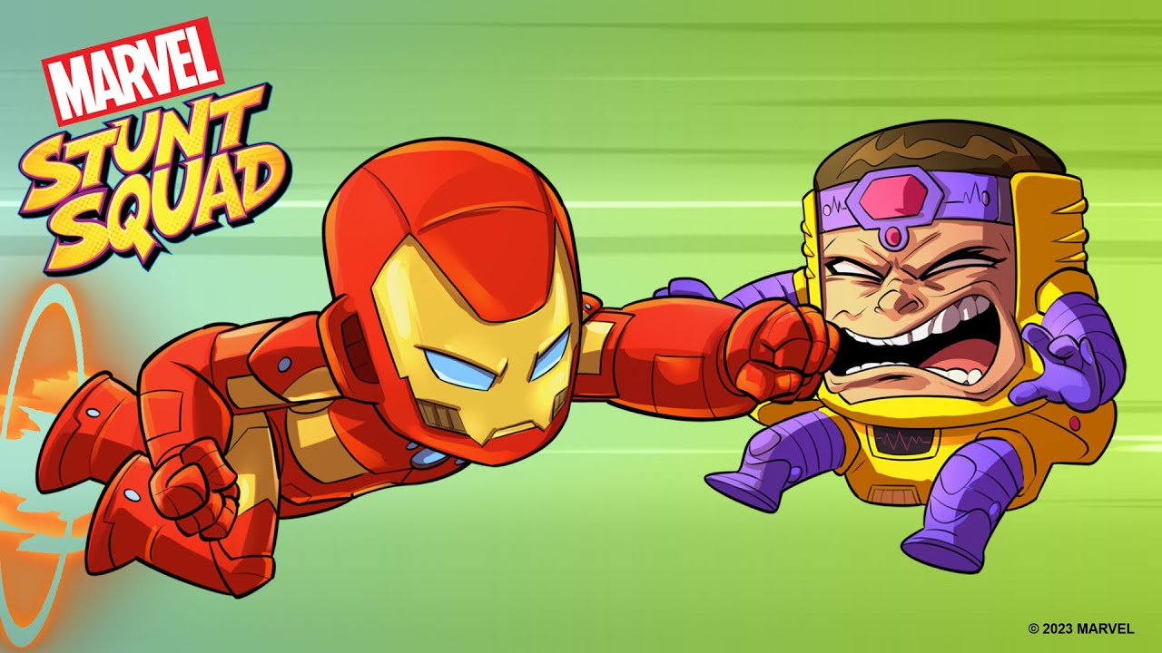 Iron Man vs. M.O.D.O.K. | Marvel's Avengers: Stunt Squad Ep 1 - YouTube