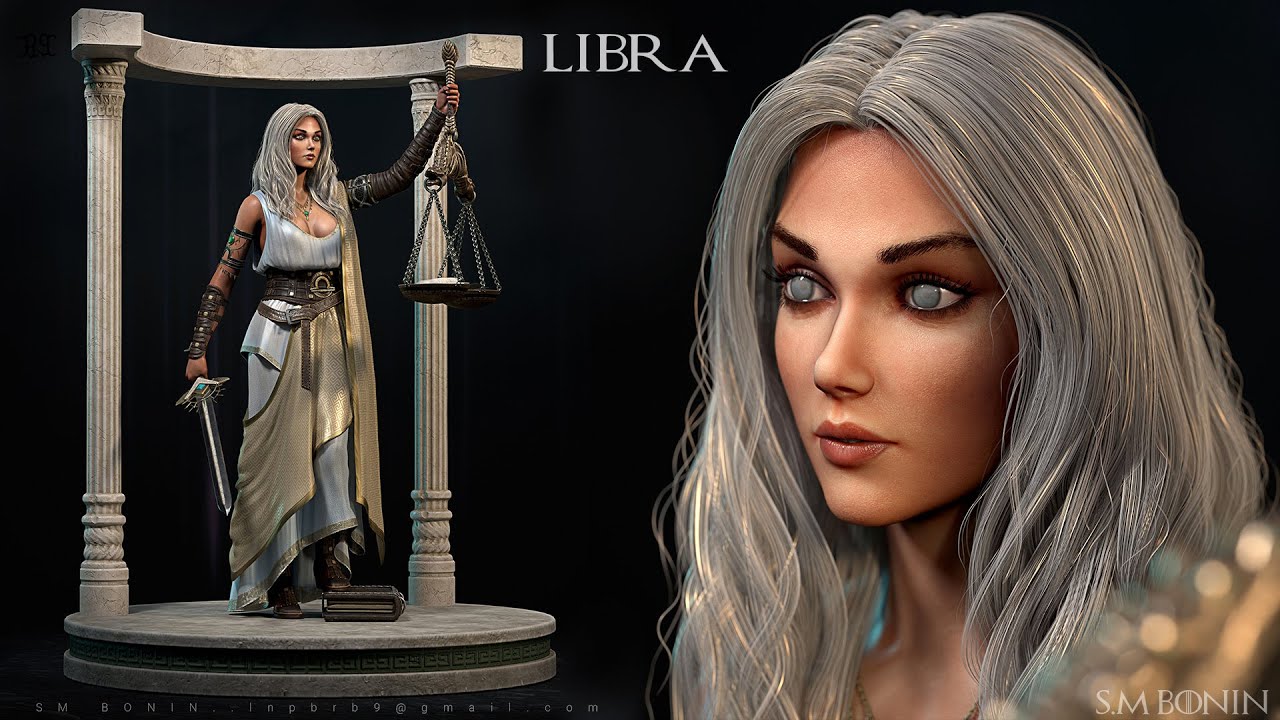 Libra 3D model - YouTube