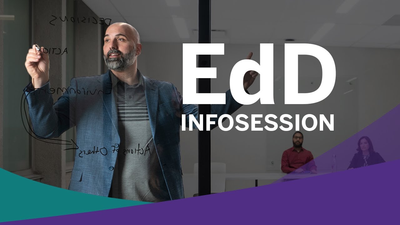 Doctor of Education (EdD) Info-session | Faculty of Education - YouTube