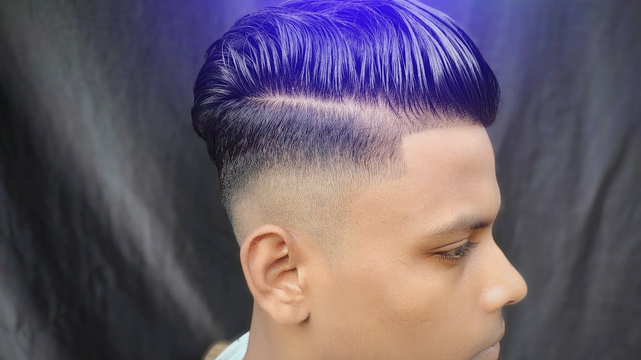 Two said fade haircut | Mid fade haircut | 2023 New hairstyle, Step by ...