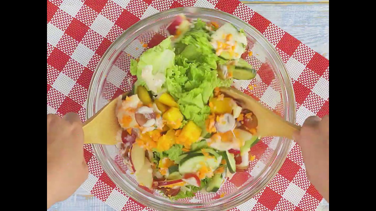 Eden Cheesy Salad - YouTube