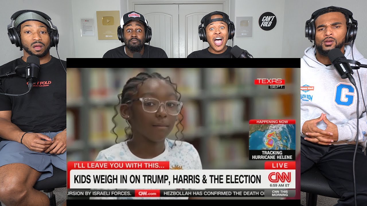 CNN SHOCKED as Kids Give BRUTAL Opinions on Kamala and Trump! - YouTube