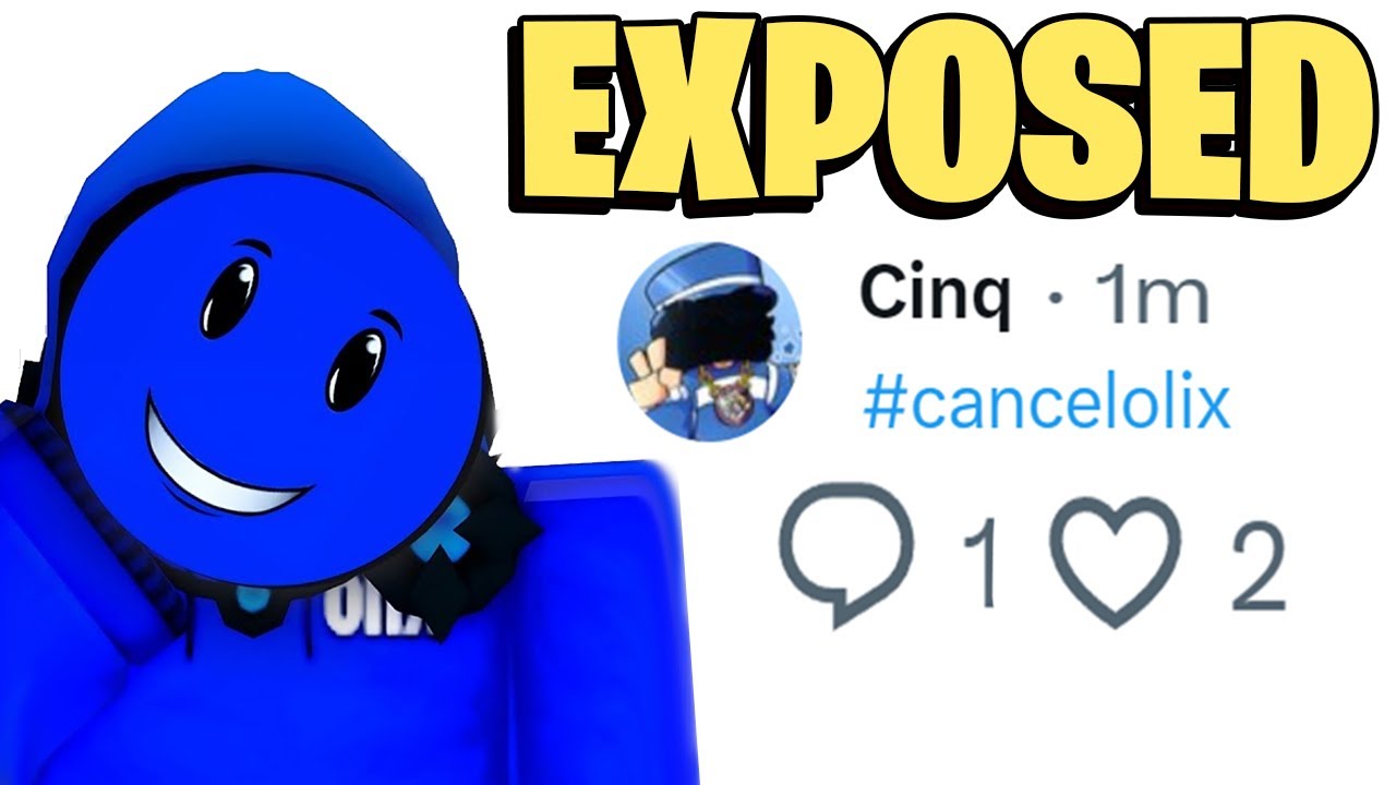 Olix CANCELLED Over FAKE Face Reveal - YouTube