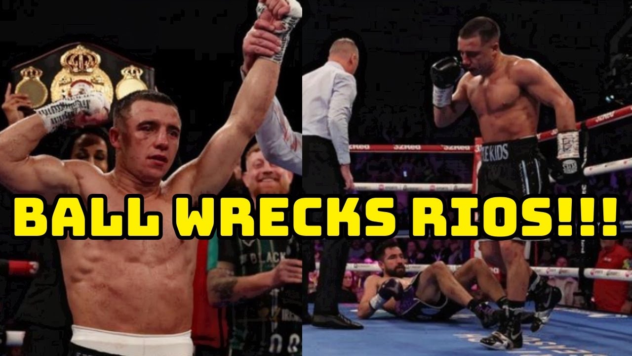 NICK BALL WRECKS RONNY RIOS IN LIVERPOOL HOMECOMING!!! FULTON ESPINOZA ...