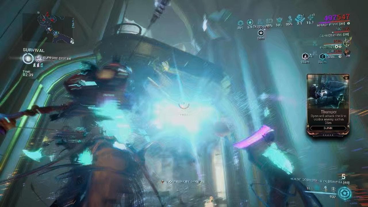 Warframe - Conjunction Survival (Steel Path) - YouTube