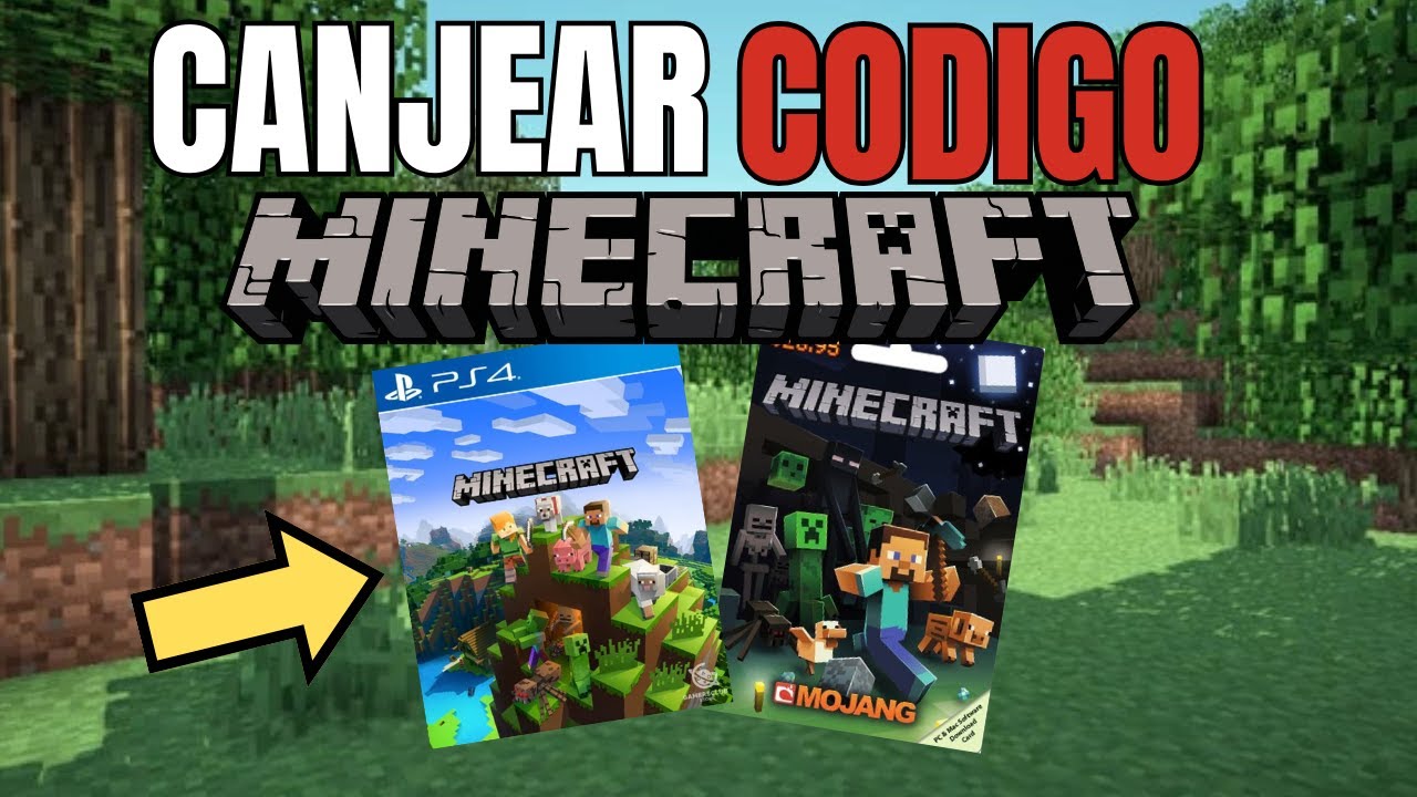👉COMO CANJEAR CUALQUIER CODIGO DE MINECRAFT - YouTube