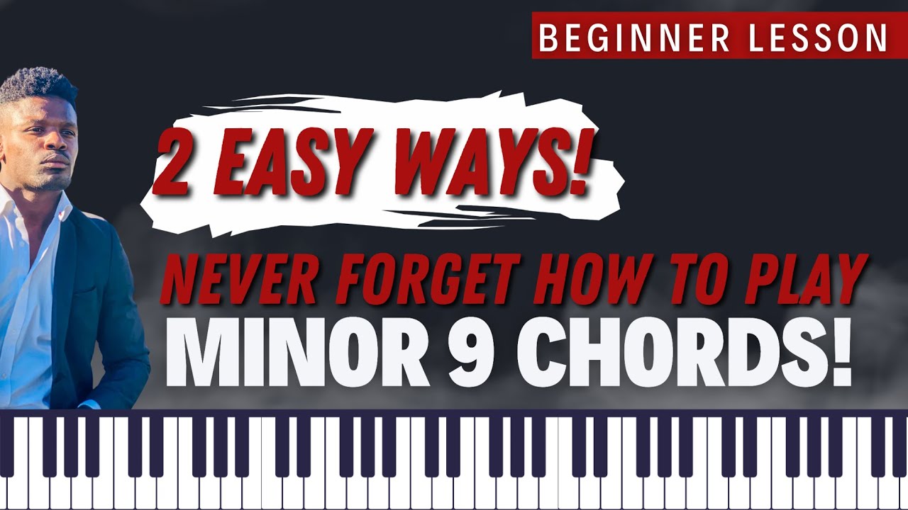 NEVER FORGET How to Play Minor 9 Chords AGAIN! (CIRCLE OF FIFTHS All 12 KEYS!) - YouTube