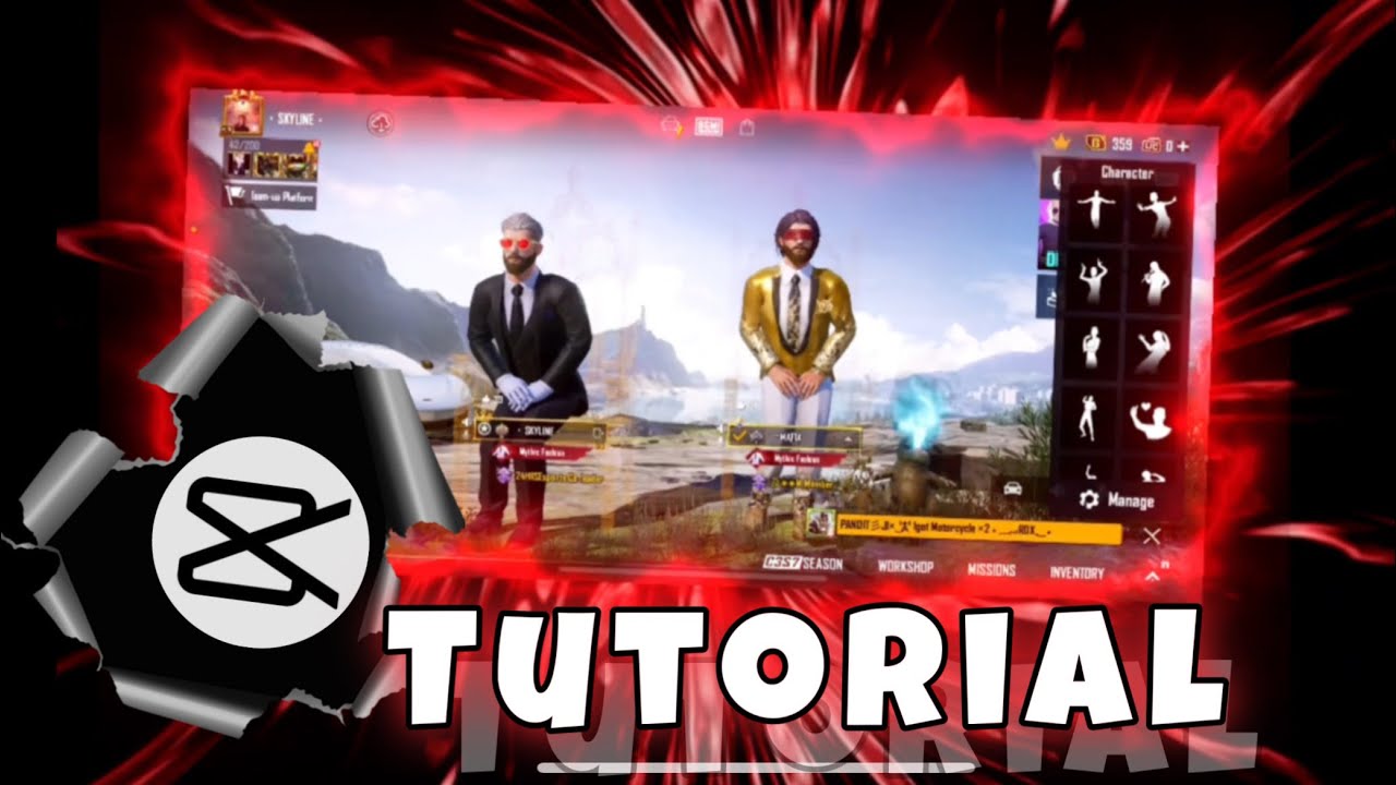 Pubg lobby video editing in capcut | pubg lobby edit | capcut tutorial | bro energy boy - YouTube