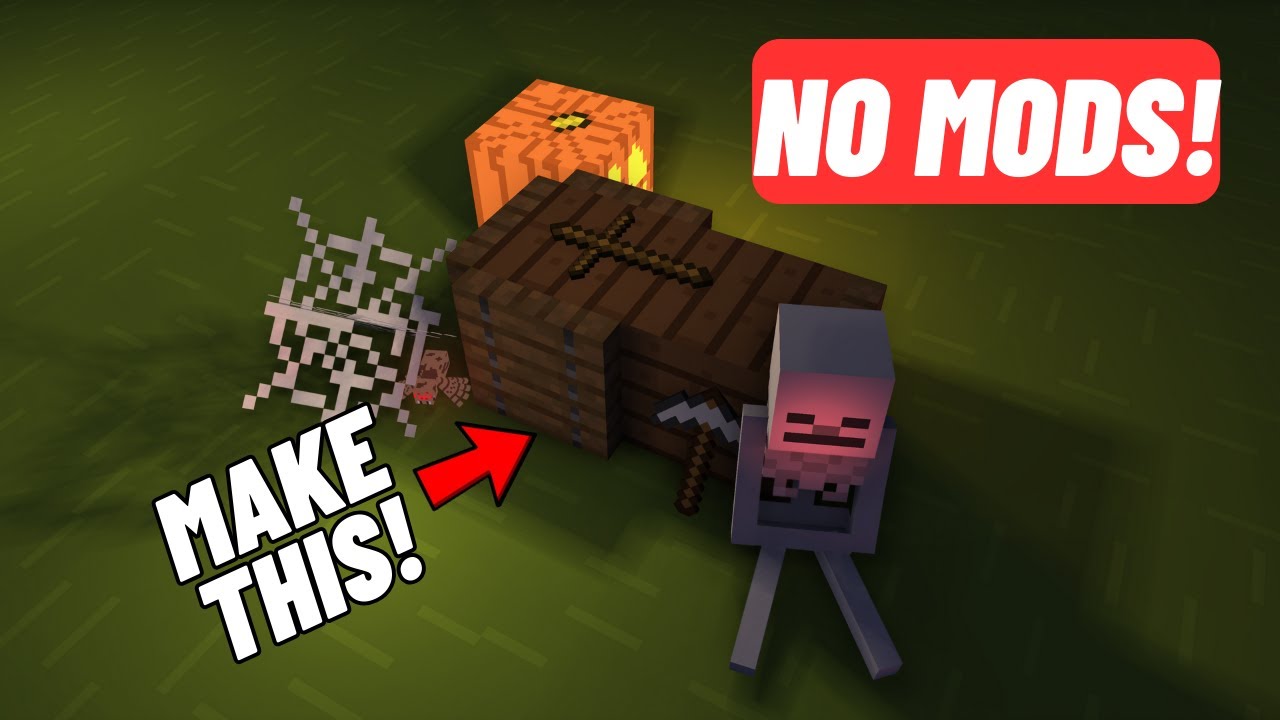Scary COFFIN COMMAND in Minecraft (No mods!) - YouTube