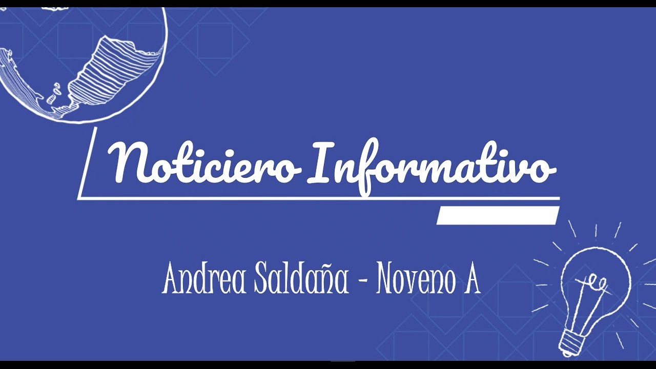 Noticiero informativo en power point - Andrea Saldaña - YouTube
