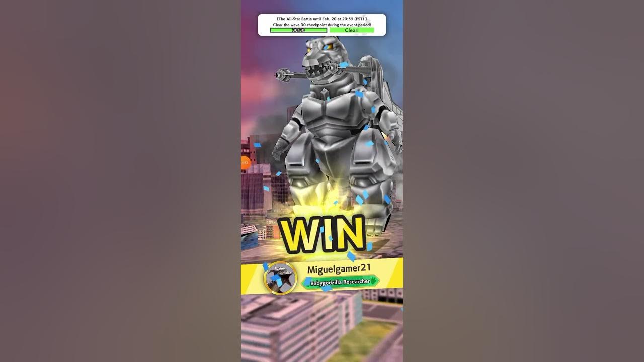 Godzilla battle line The ultimate combination super Mechagodzilla mobilizes level 24-33 - YouTube