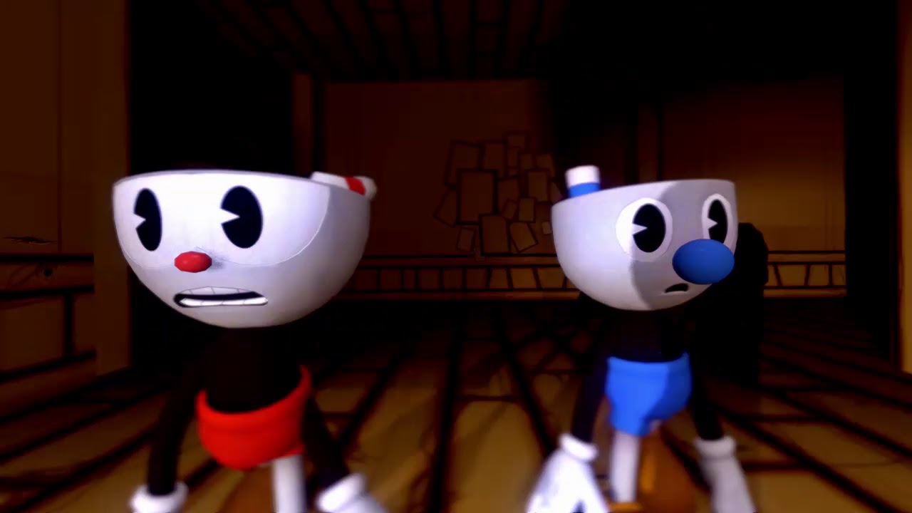 Bendy vs Cuphead gmod teaser - YouTube