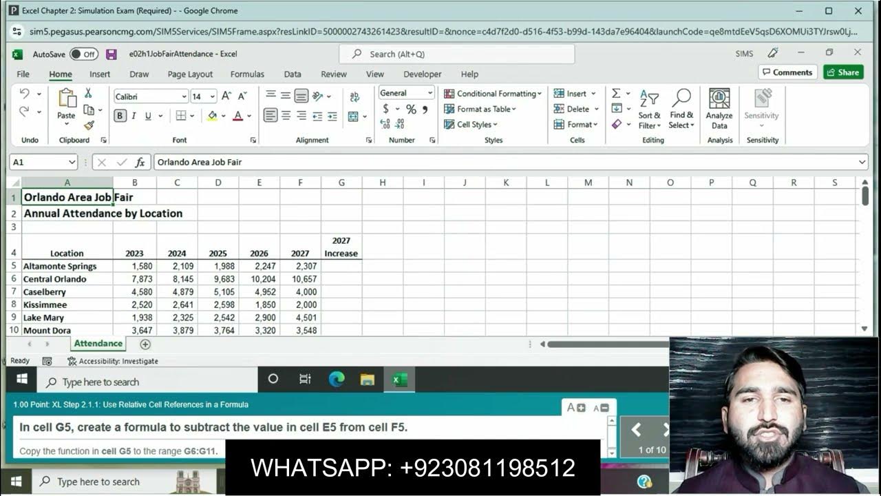 Excel Chapter 2 Simulation Exam | excel Chapter 2 Simulation Exam ...