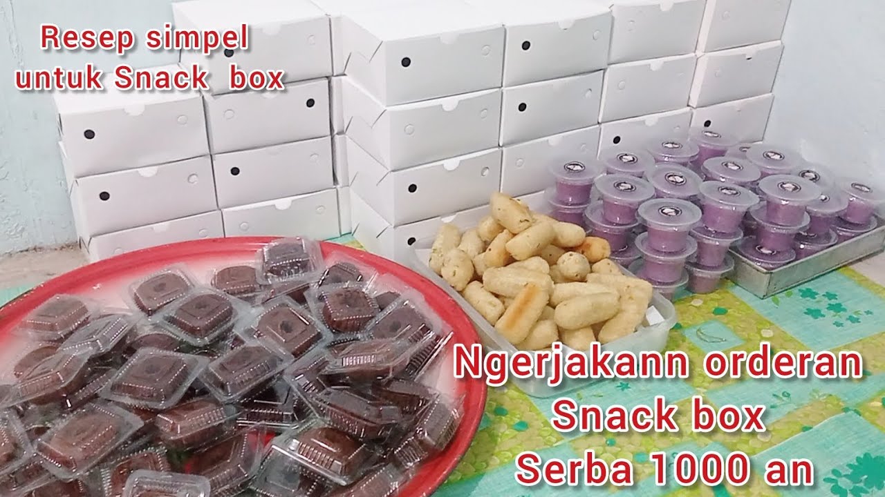 4 macam snack box 4 - YouTube