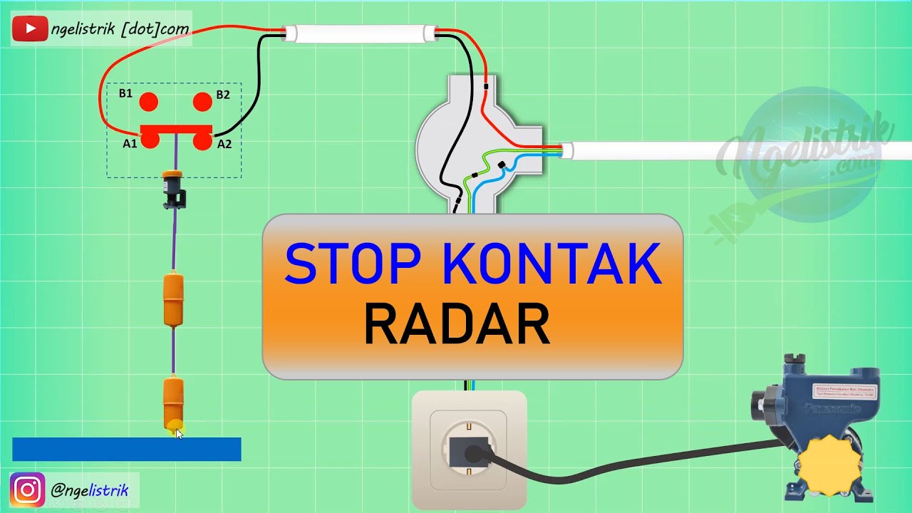 Pengkabelan Stop Kontak Radar (Level Switch) - YouTube