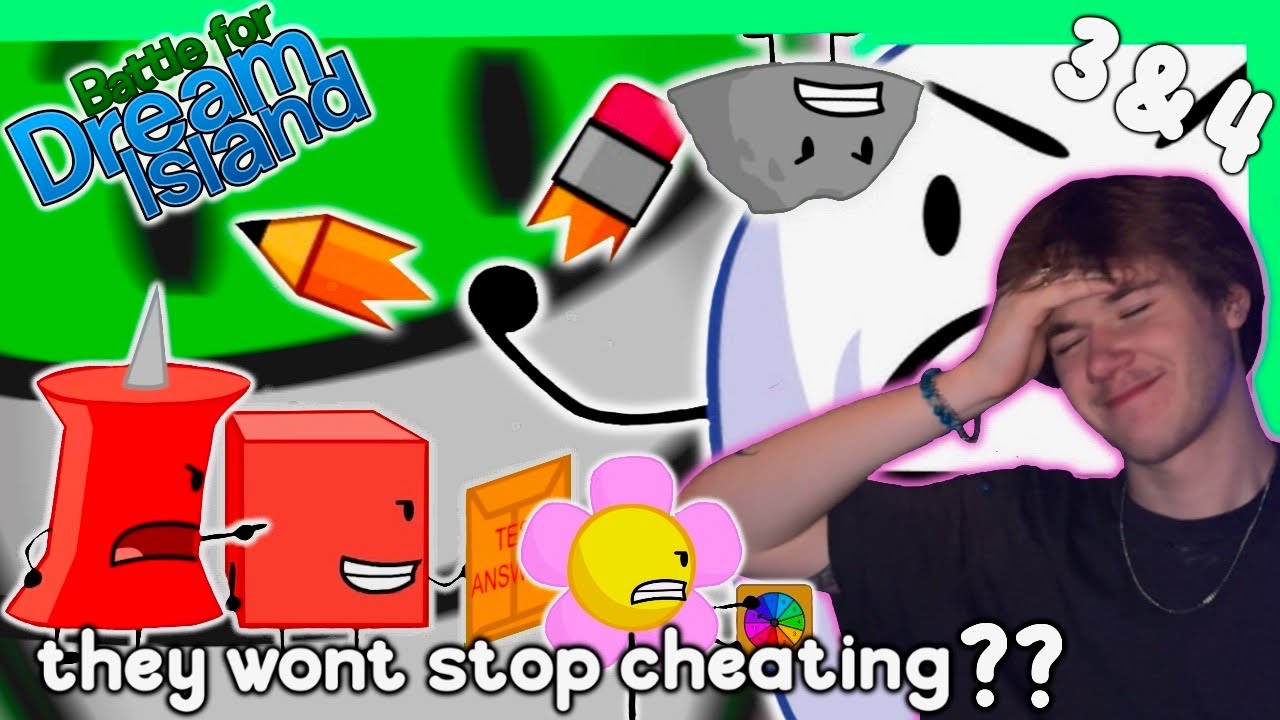 so many cheaters | BFDI Reaction | S1 Ep 3&4 “AYSTAS & Sweet Tooth ...