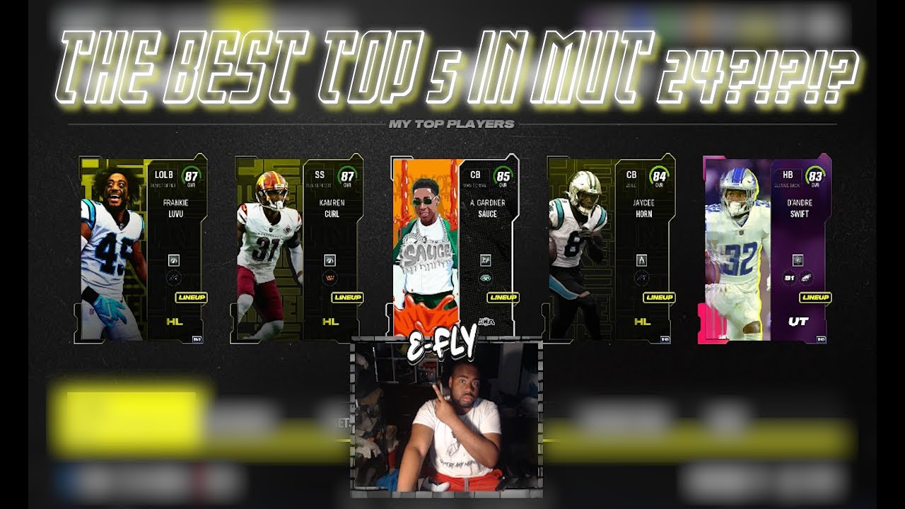 The Best Top 5 in MUT?? | Madden 24 Ultimate Team Gameplay - YouTube