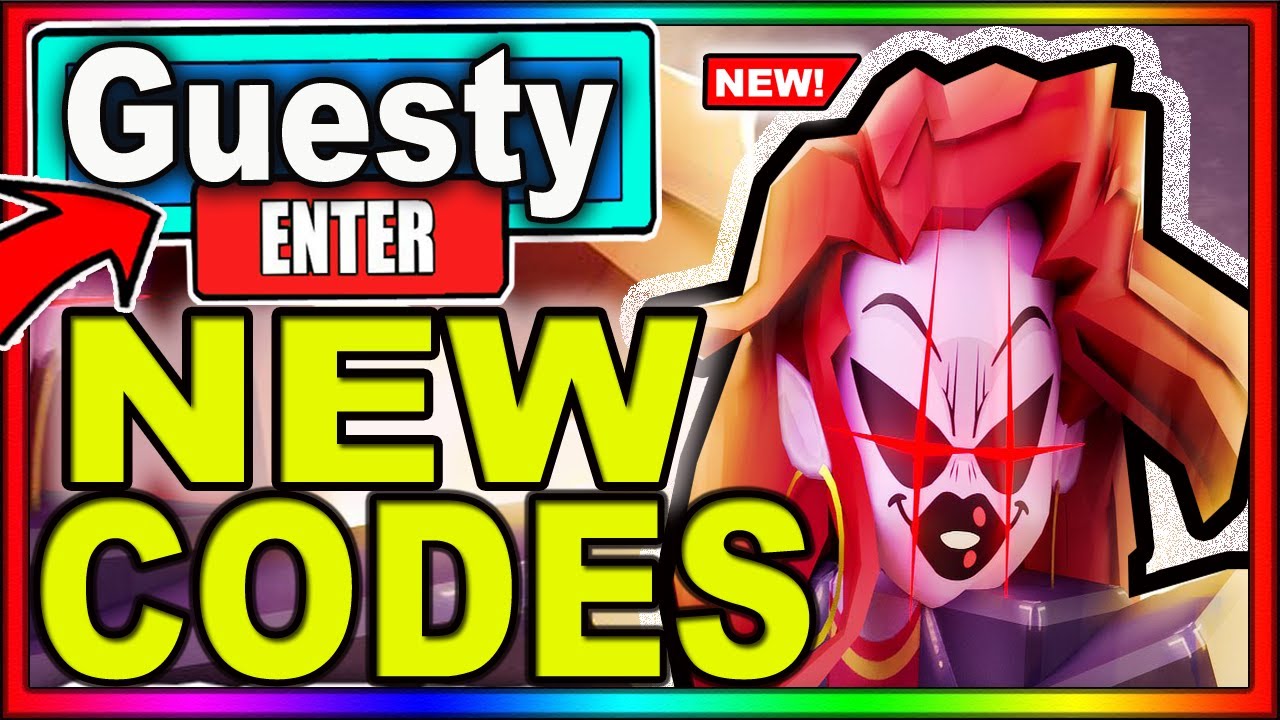 (WINNERS) ALL NEW GUESTY CODES! Roblox Guesty - YouTube