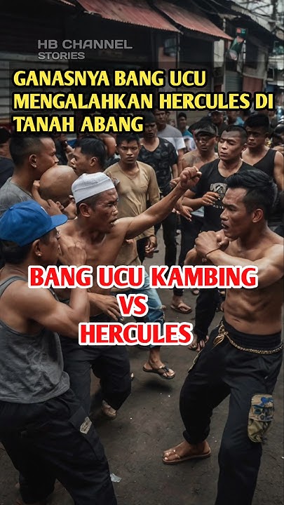 Bang Ucu Mengalahkan Kekuasaan Hercules Di Tanah Abang #shortsvideo#facts#shorts - YouTube