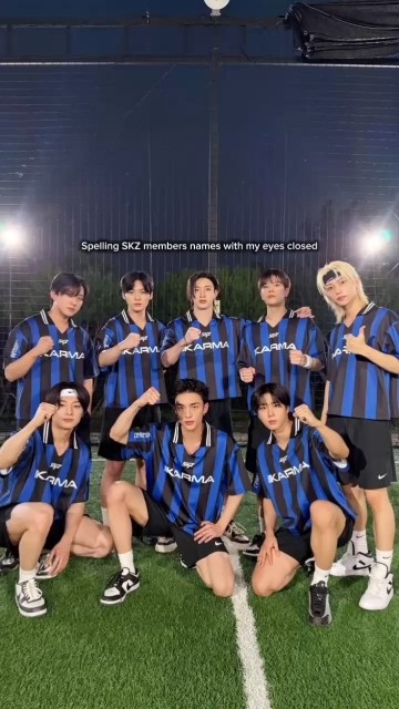 Spelling SKZ members names with my eyes closed #capcut #kpop #straykids ...