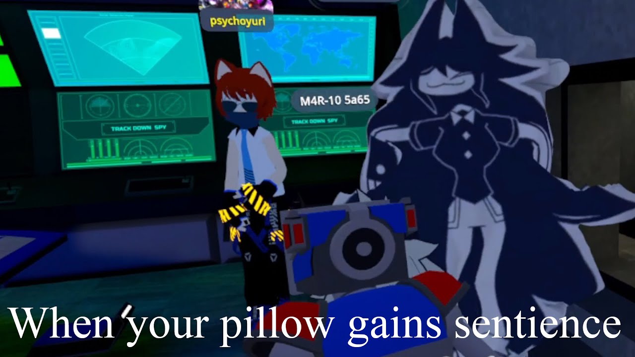 When your pillow gains sentience - Murder Drones Vr - YouTube
