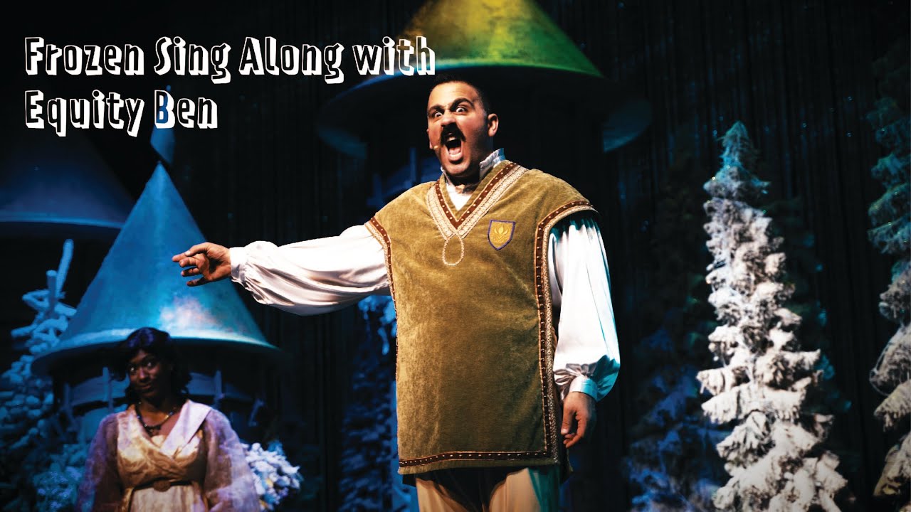 FROZEN SING ALONG with Equity Ben! Best SHOW at Disney World!!! - YouTube
