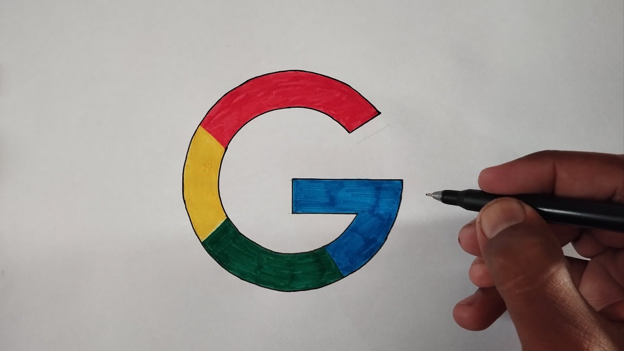 How to Draw Google Logo #google #googlelogo #logo #drawing #fazart ...