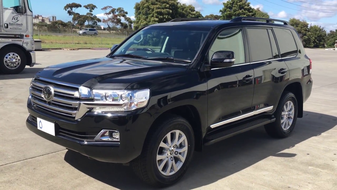 2018 Toyota Land Cruiser 200 Sahara V8 Diesel Right Hand Drive - YouTube