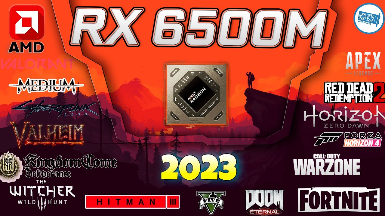*AMD Radeon RX 6500M 4GB in 30 GAMES (2023-2024) - YouTube