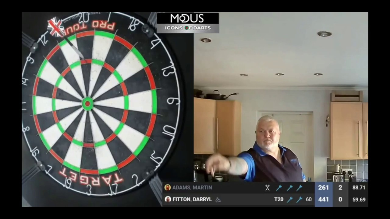 Martin Adams vs Daryl Fitton - Modus Icons of Darts Phase 2 [Week 4 ...